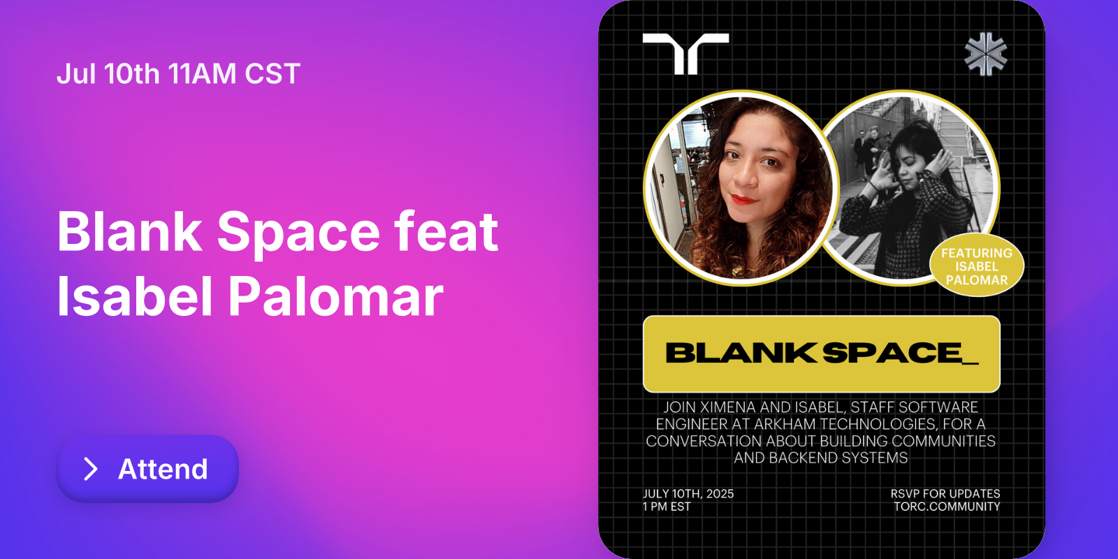 Blank Space feat Isabel Palomar | Guild