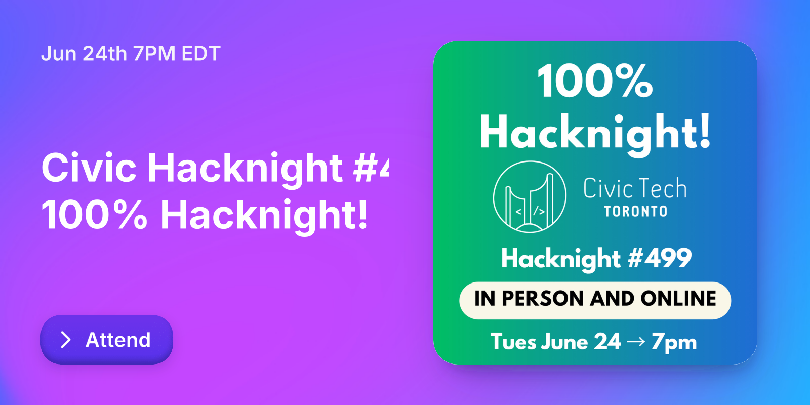 Civic Hacknight #499: 100% Hacknight! | Guild
