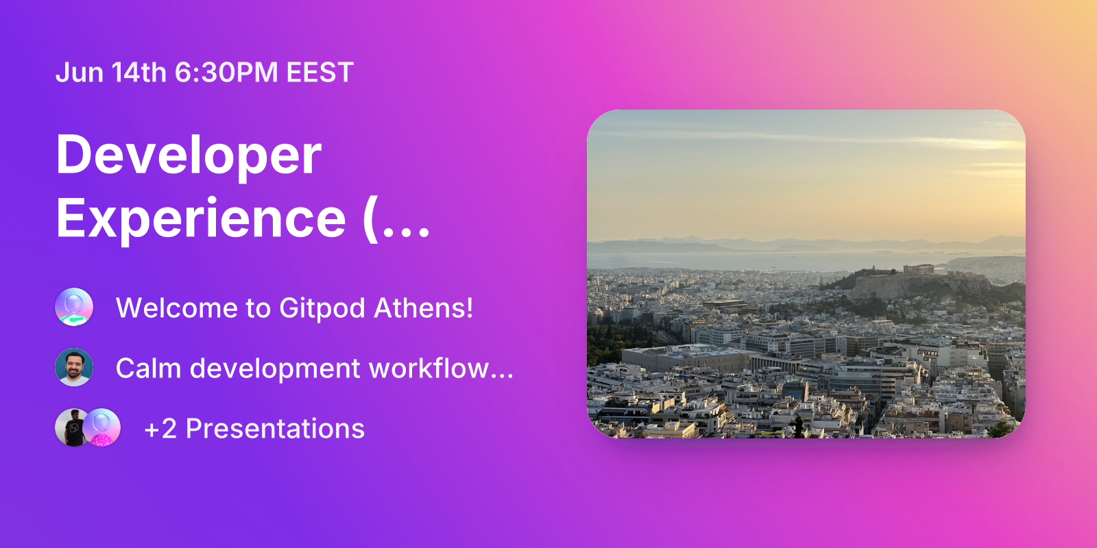 Developer Experience (DevX) meet-up hosted by Gitpod & Elastic - June 2023 | Guild