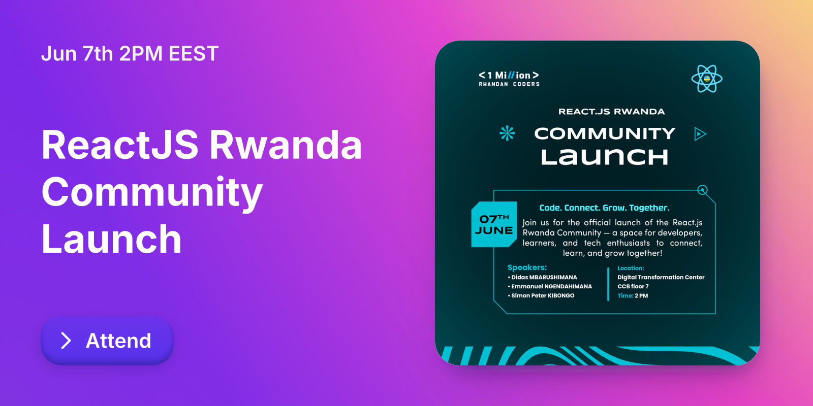 ReactJS Rwanda Community Launch | Guild