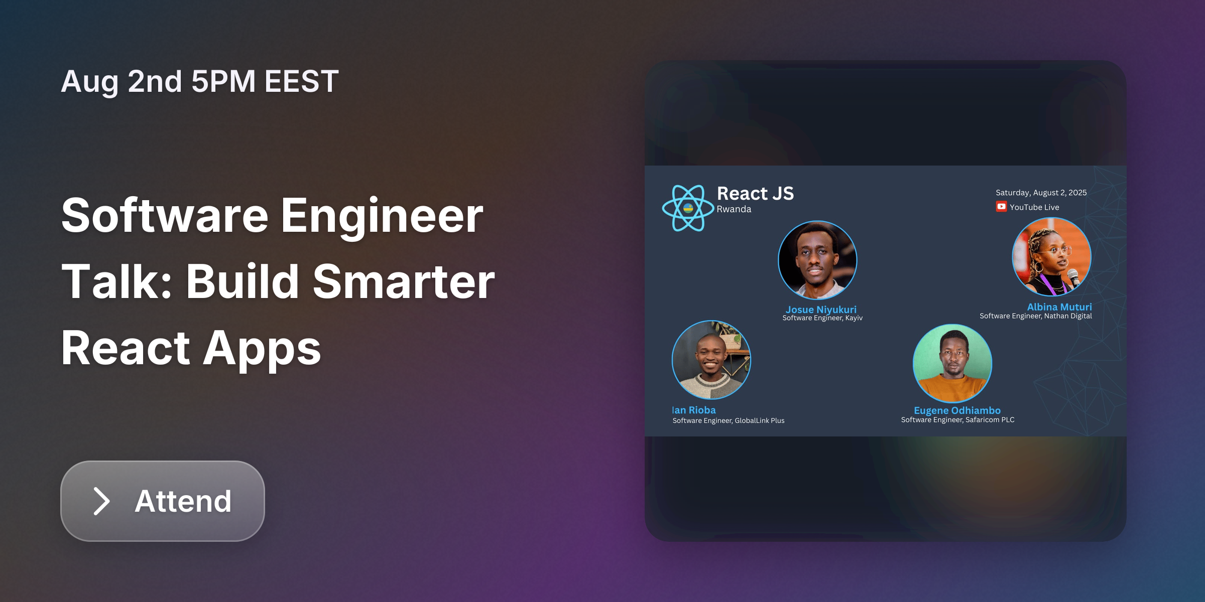 Software Engineer Talk: Build Smarter React Apps | Guild