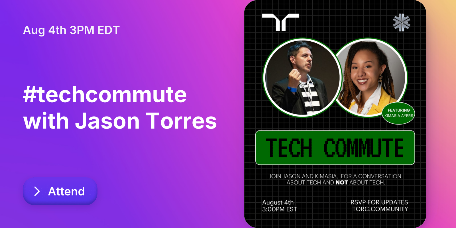 #techcommute with Jason Torres | Guild