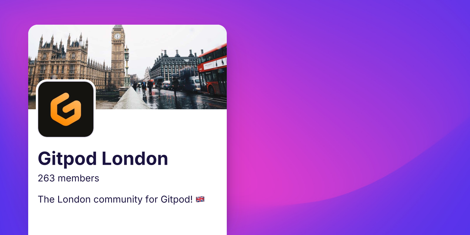 Gitpod London Past Events | Guild